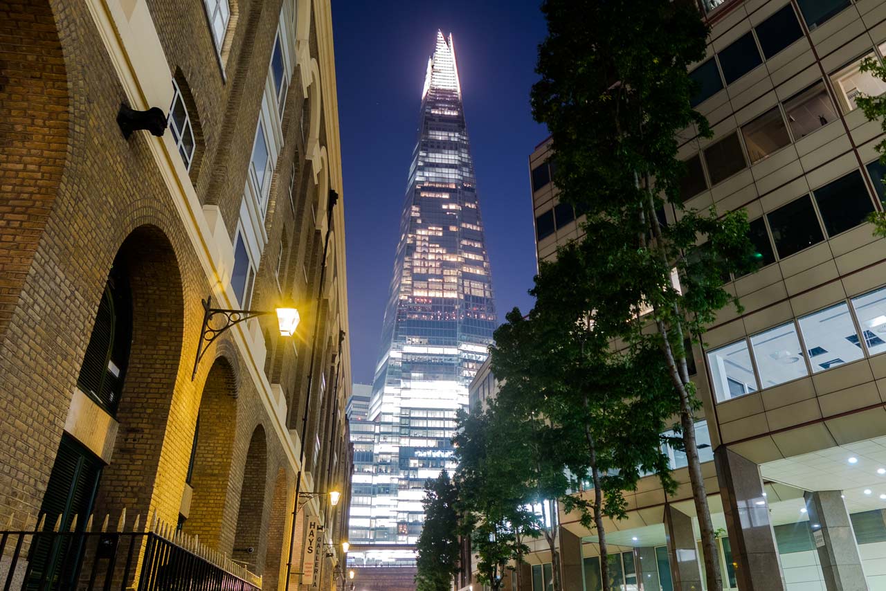 the Shard - een van de hoogste torens in Europa